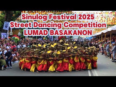 Sinulog 2025 STREET DANCING LUMAD BASAKANON Cebu City Parade | Sinulog ...