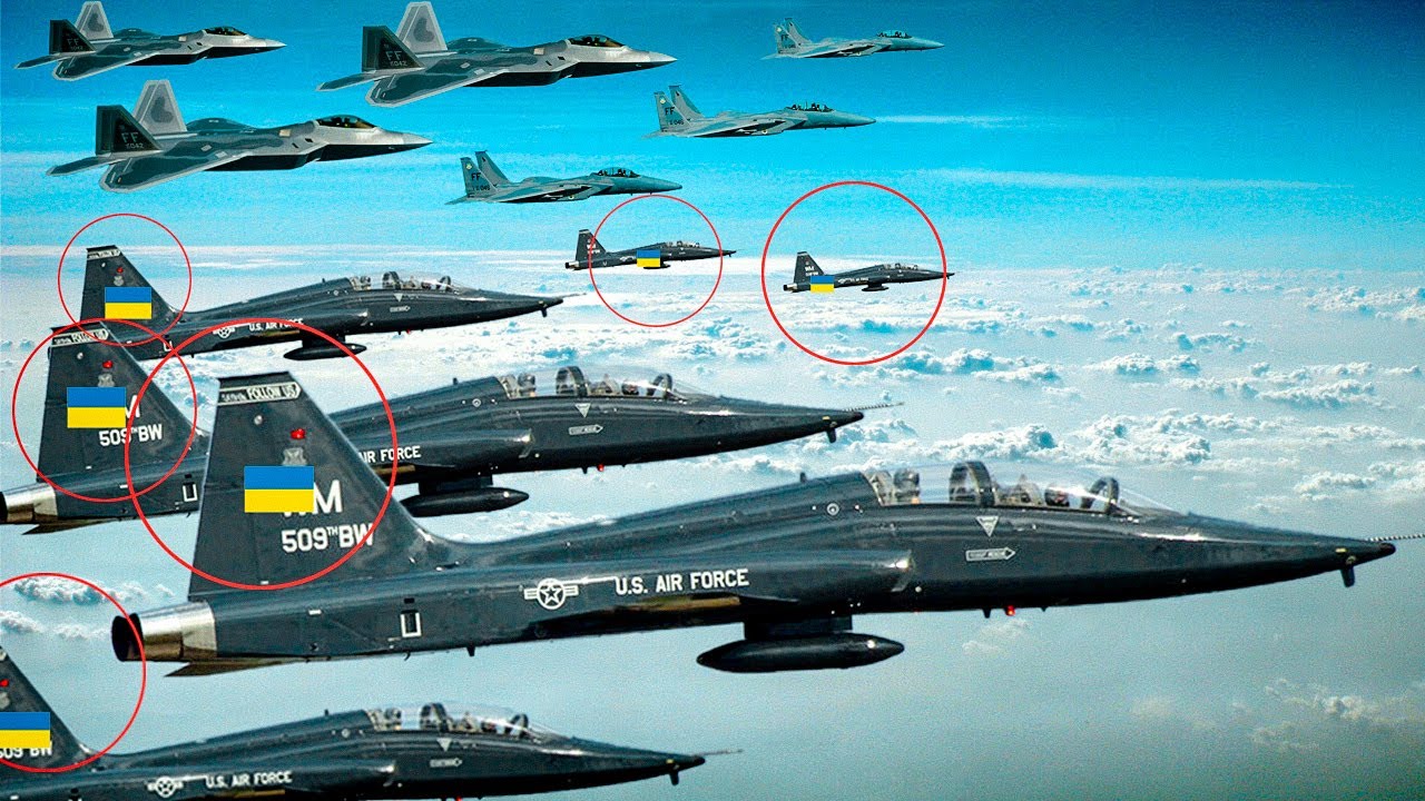 Russia Angry! The US deployed Supersonic T-38 Talon aircraft to Ukraine ...