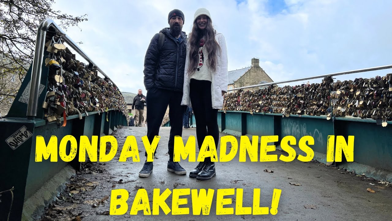 Monday Madness Market Day + Tasting The Original Bakewell Tart! - YouTube