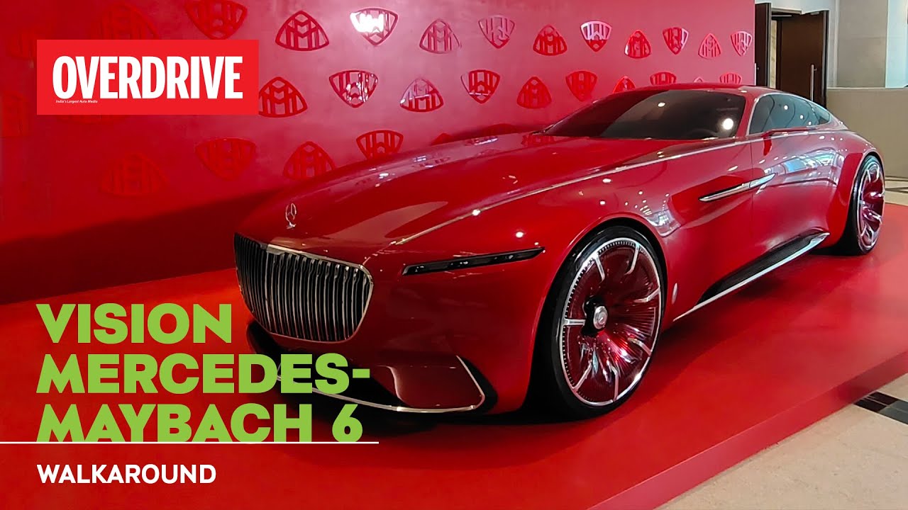 Walkaround - Vision Mercedes-Maybach 6 Coupé Concept | OVERDRIVE - YouTube