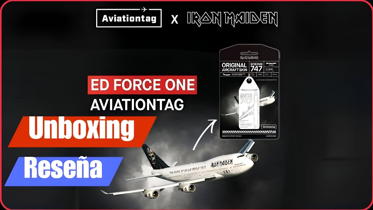 Ed Force One Boeing 747, Aviationtag: Unboxing Reseña - YouTube