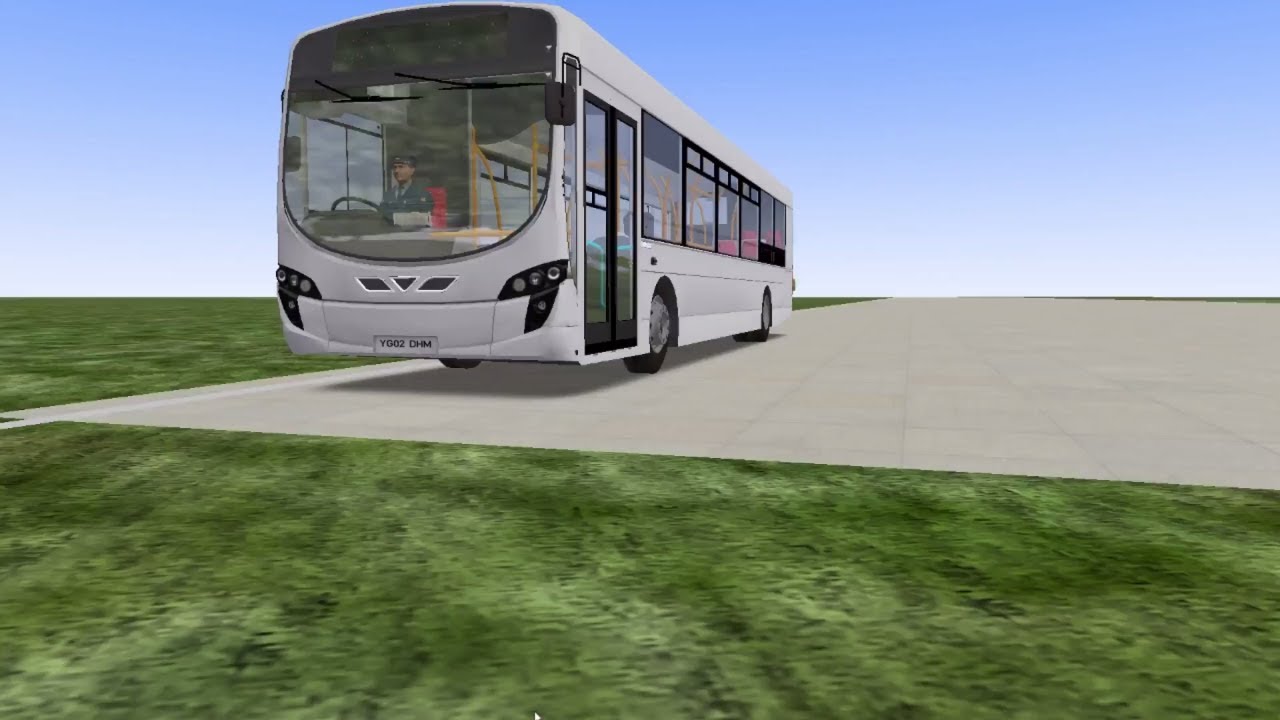 OMSI 2: Volvo B7L Eclipse 1.5 White repaint livery - YouTube