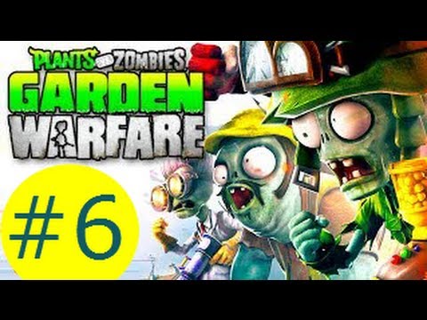 Plants vs. Zombies Garden Warfare Part 6- Suburban Flats Multiplayer ...