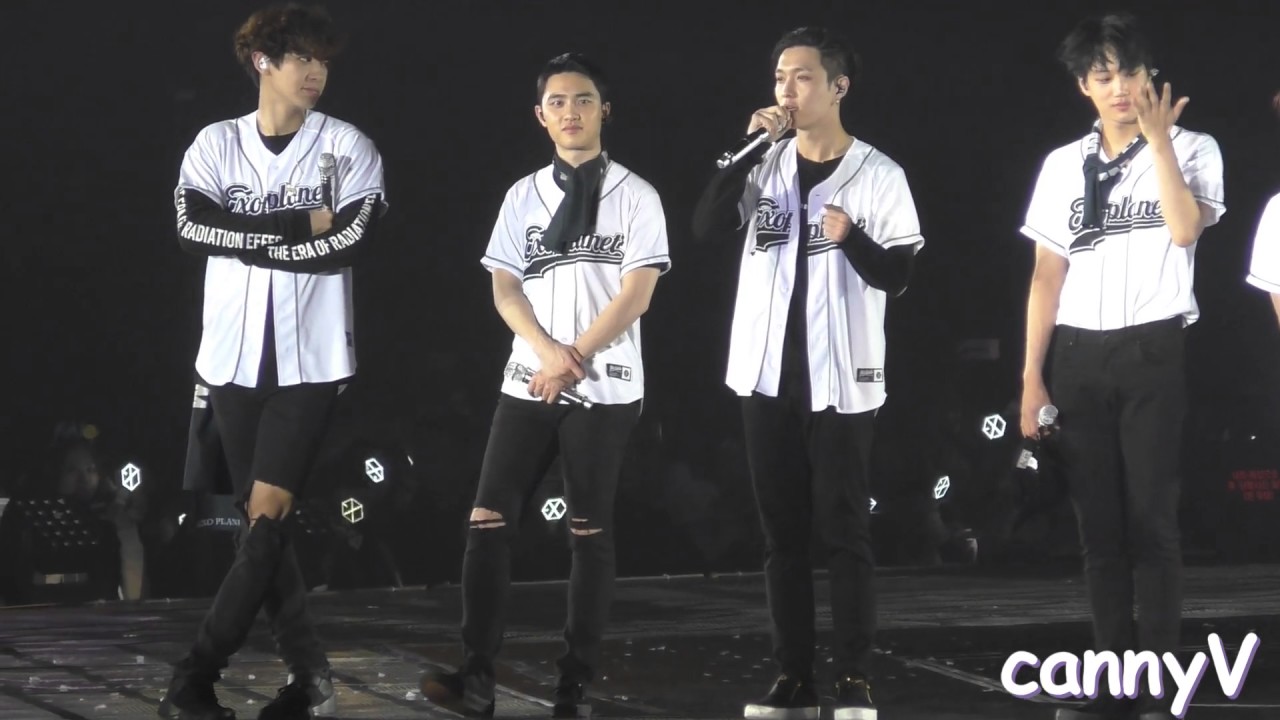 170211 EXOrdium @Hong Kong Growl+Lucky one+Angel Lay Focus - YouTube