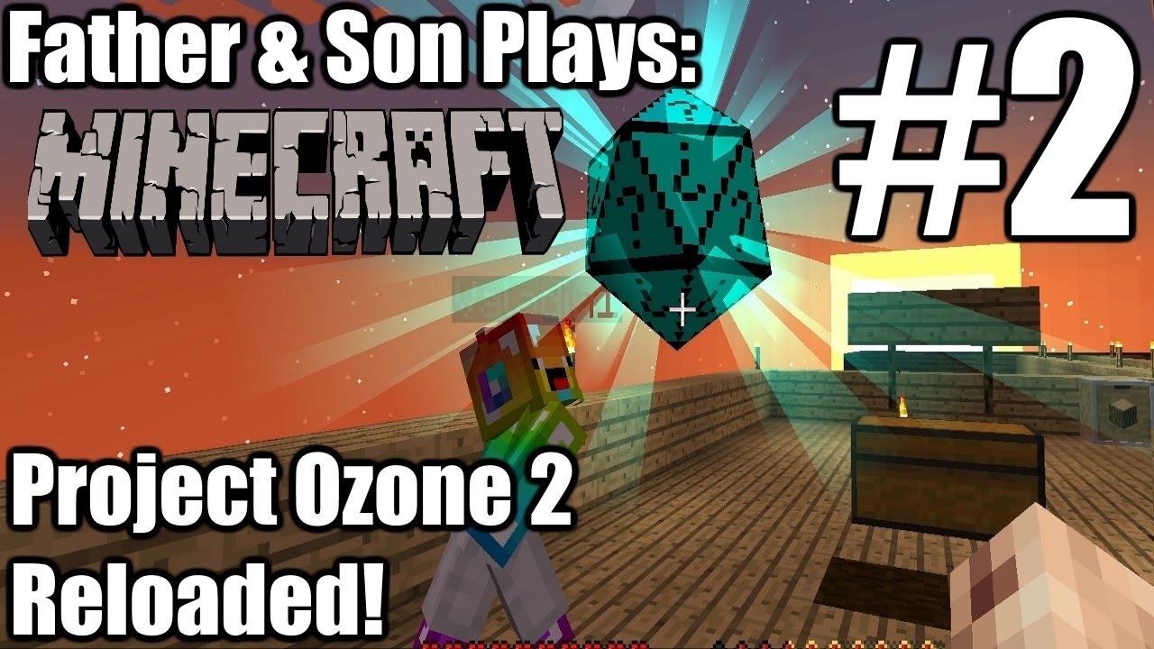 Father & Son Minecraft: Project Ozone 2 Reloaded #2 - Dirty Sifting (PC ...