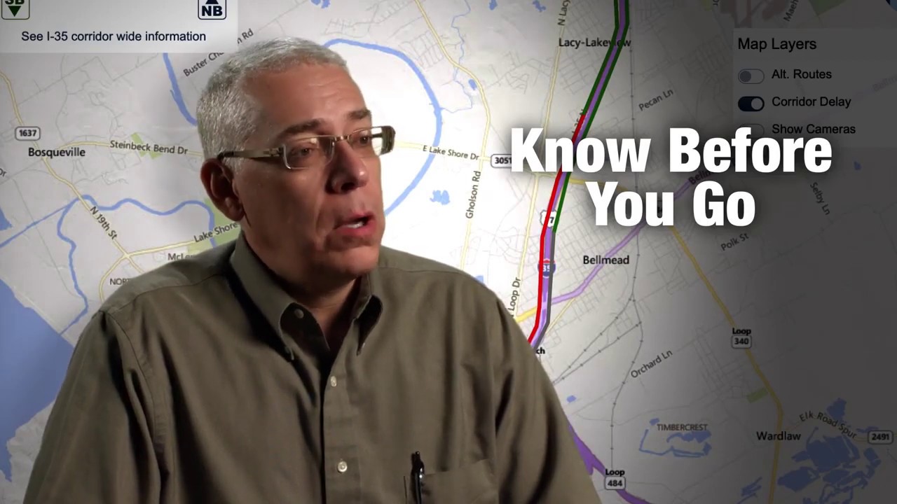 Waco Real Time Traffic Map - YouTube