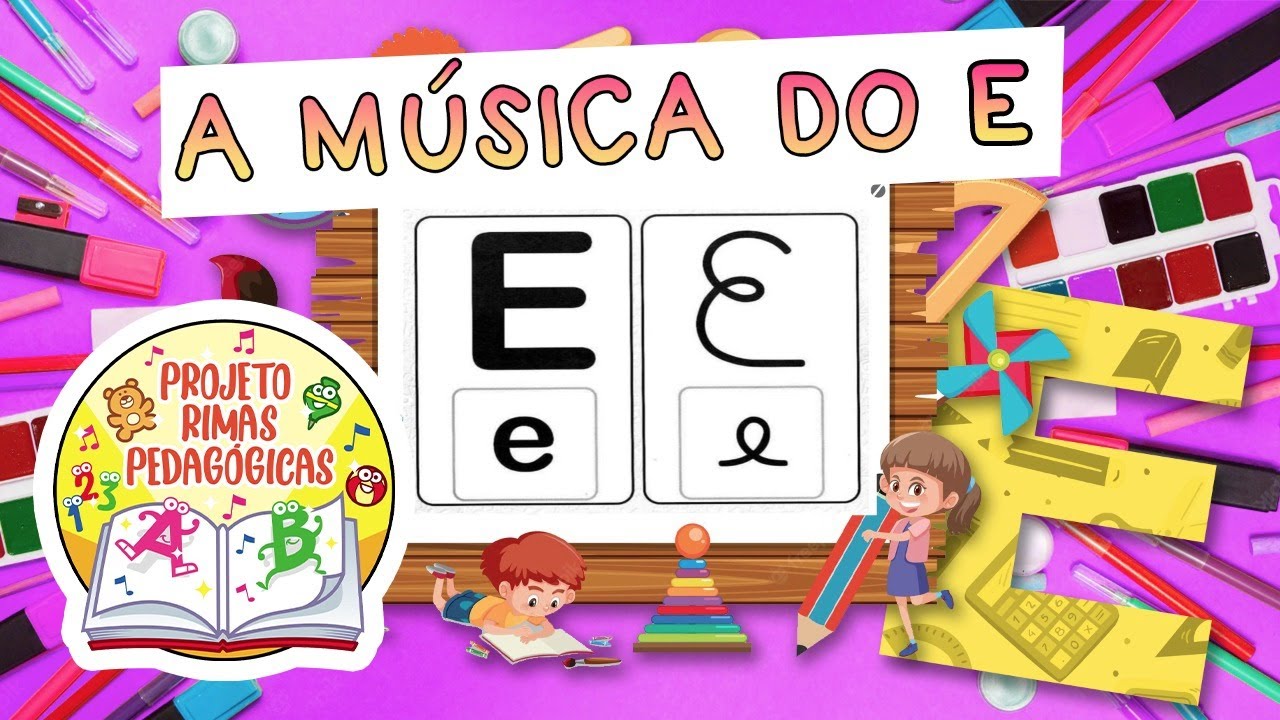 A Música da letra E: palavras iniciadas com a letra E para ampliar o ...