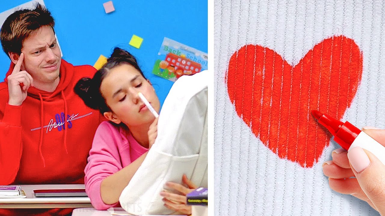 30 STUDENTS FAILS AND SCHOOL HACKS - YouTube