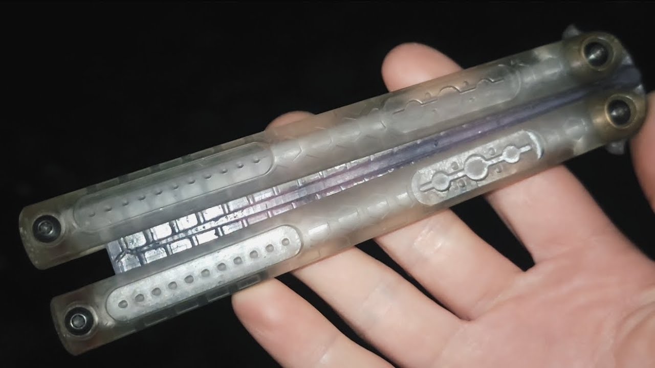 ONI Resin 3D Printed Balisong - YouTube