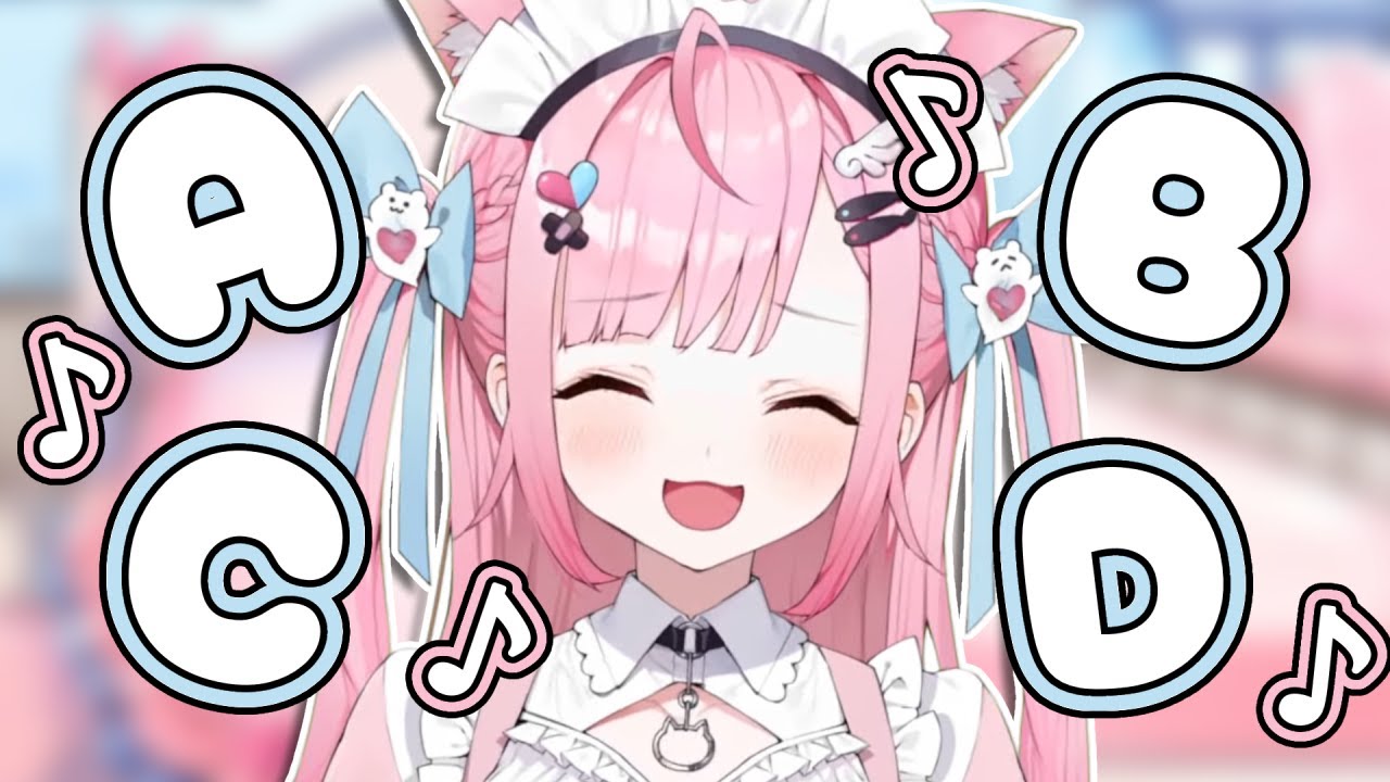 Sakuna Sings the ABC Song with Ultimate Cuteness【Yuuki Sakuna / Indie ...
