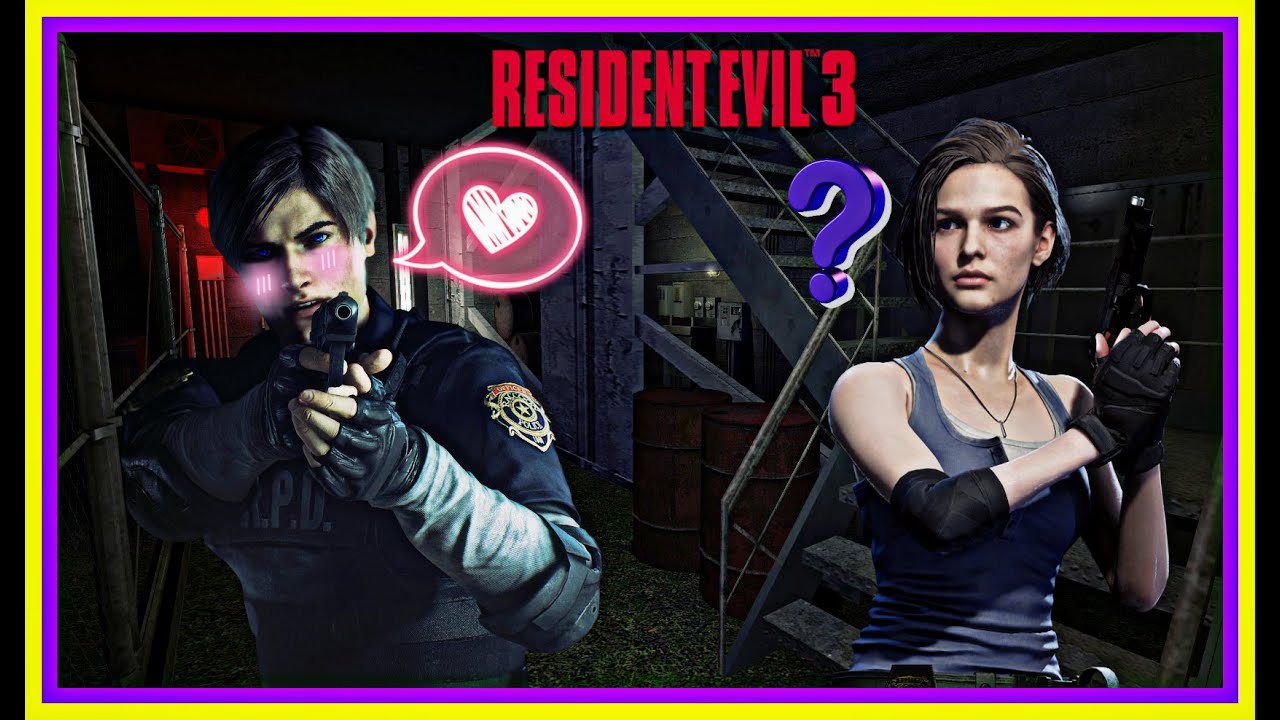 LEON MEETS JILL\ ЛЕОН ВСТРЕЧАЕТ ДЖИЛЛ [RESIDENT EVIL 3] - YouTube