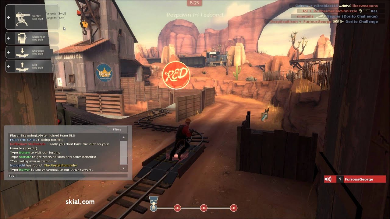 Guy Raging In TF2 - YouTube