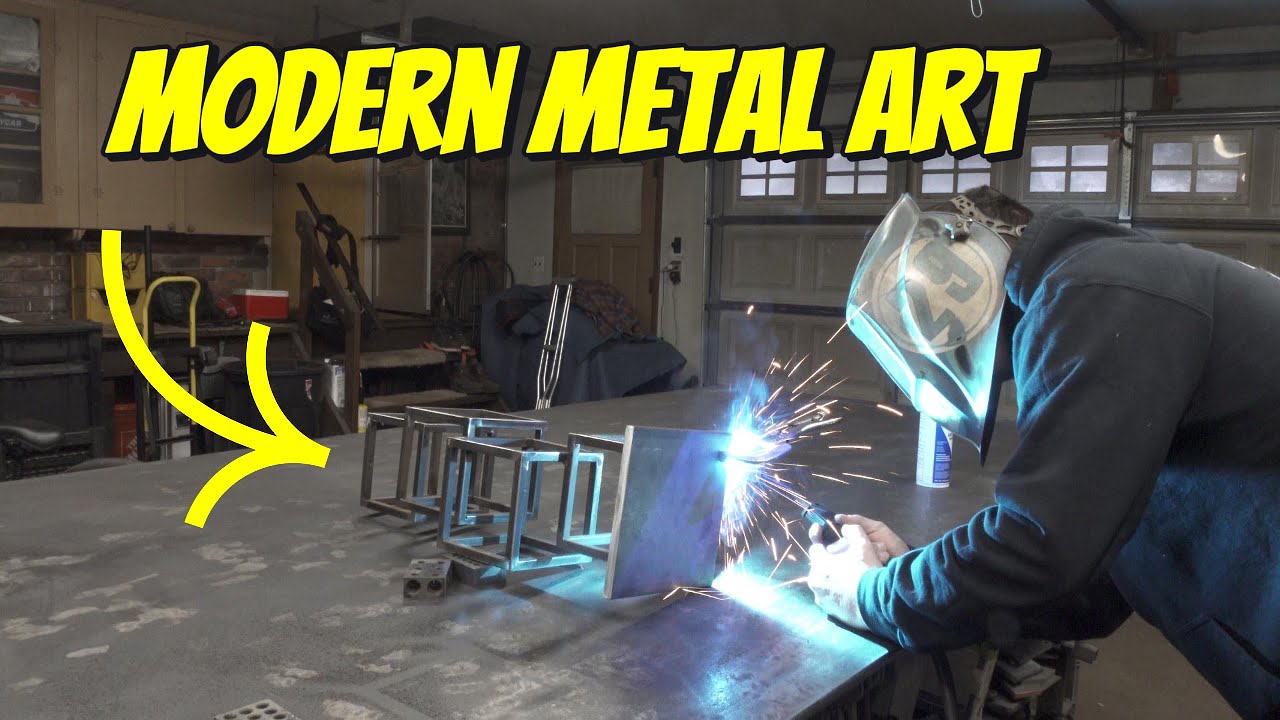 Modern Metal Art Project For Welders - YouTube