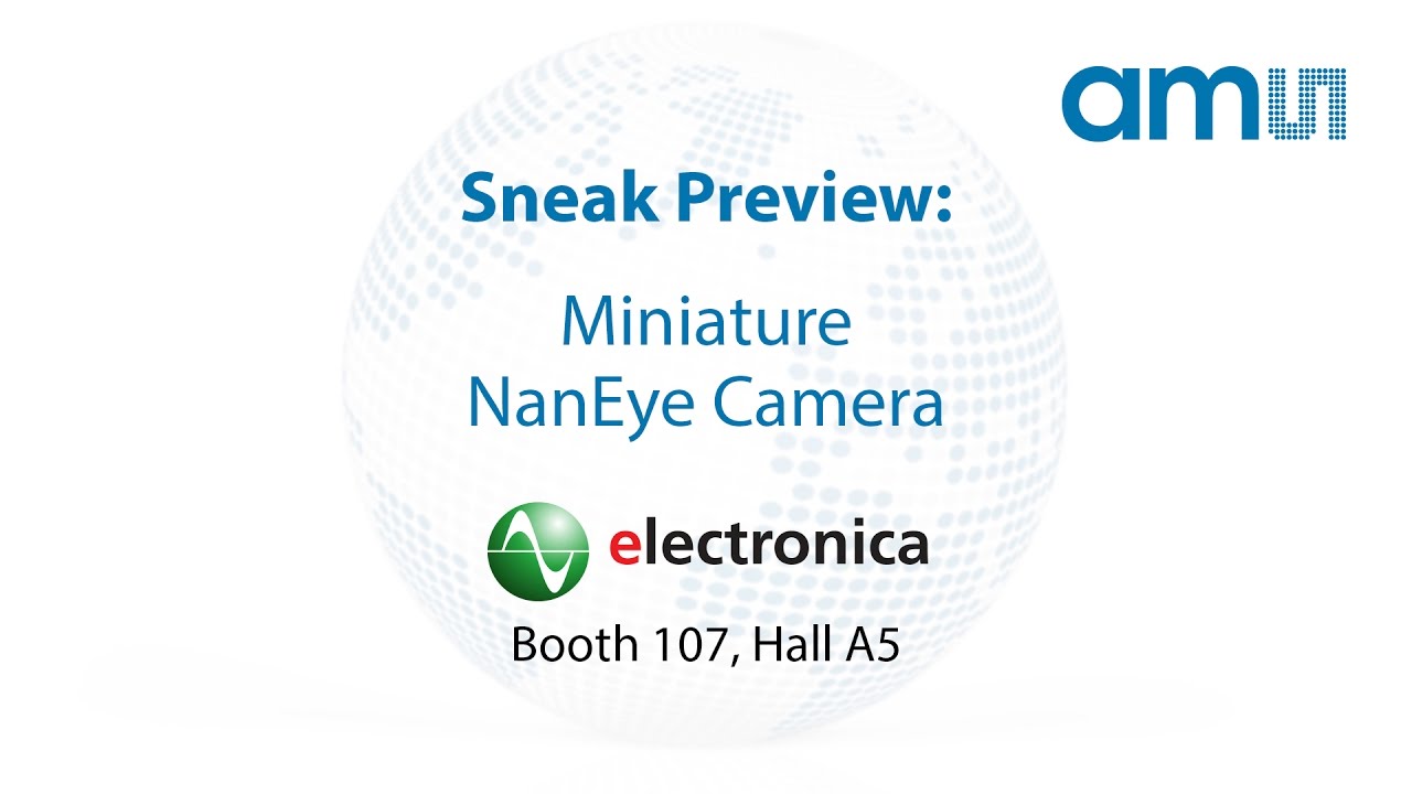 Sneak Preview: Miniature NanEye Camera - YouTube
