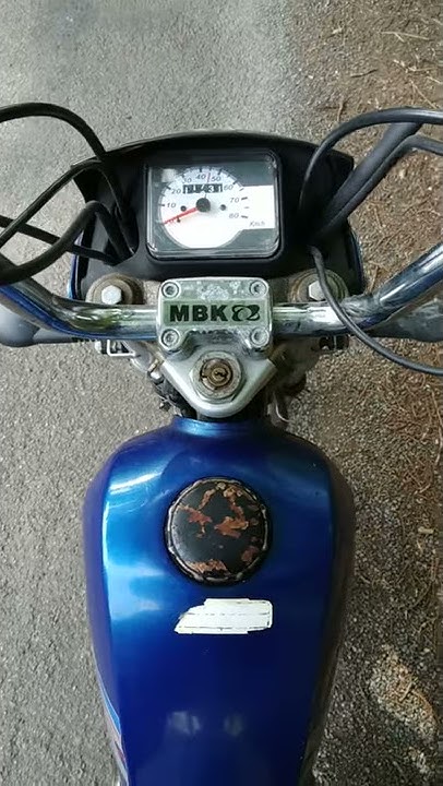 MBK phoenix :50km/h.. pas plus!!!(bridage a l'allumage castrateur) - YouTube