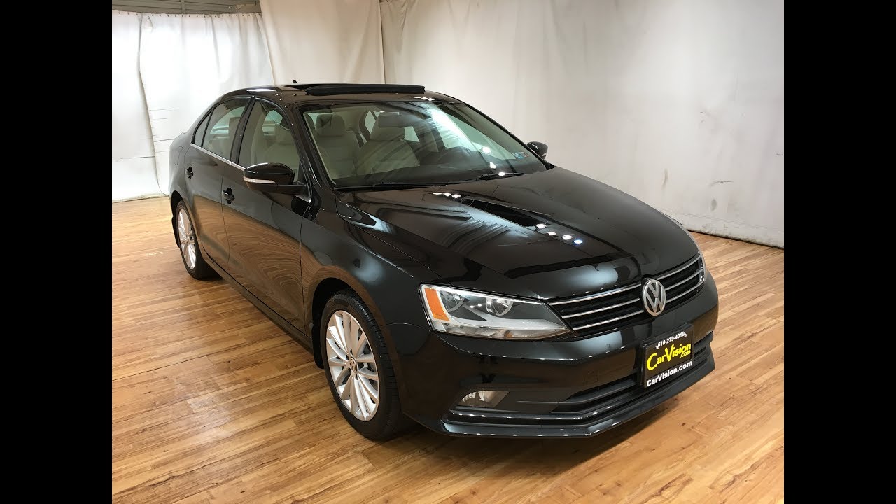 2016 Volkswagen Jetta Sedan 1.8T SEL NAVIGATION MOONROOF REAR CAMERA # ...