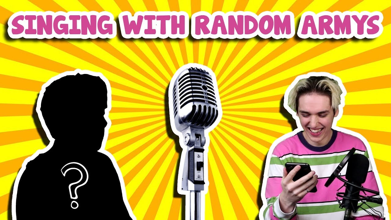 singing bts songs with random people on smule - YouTube