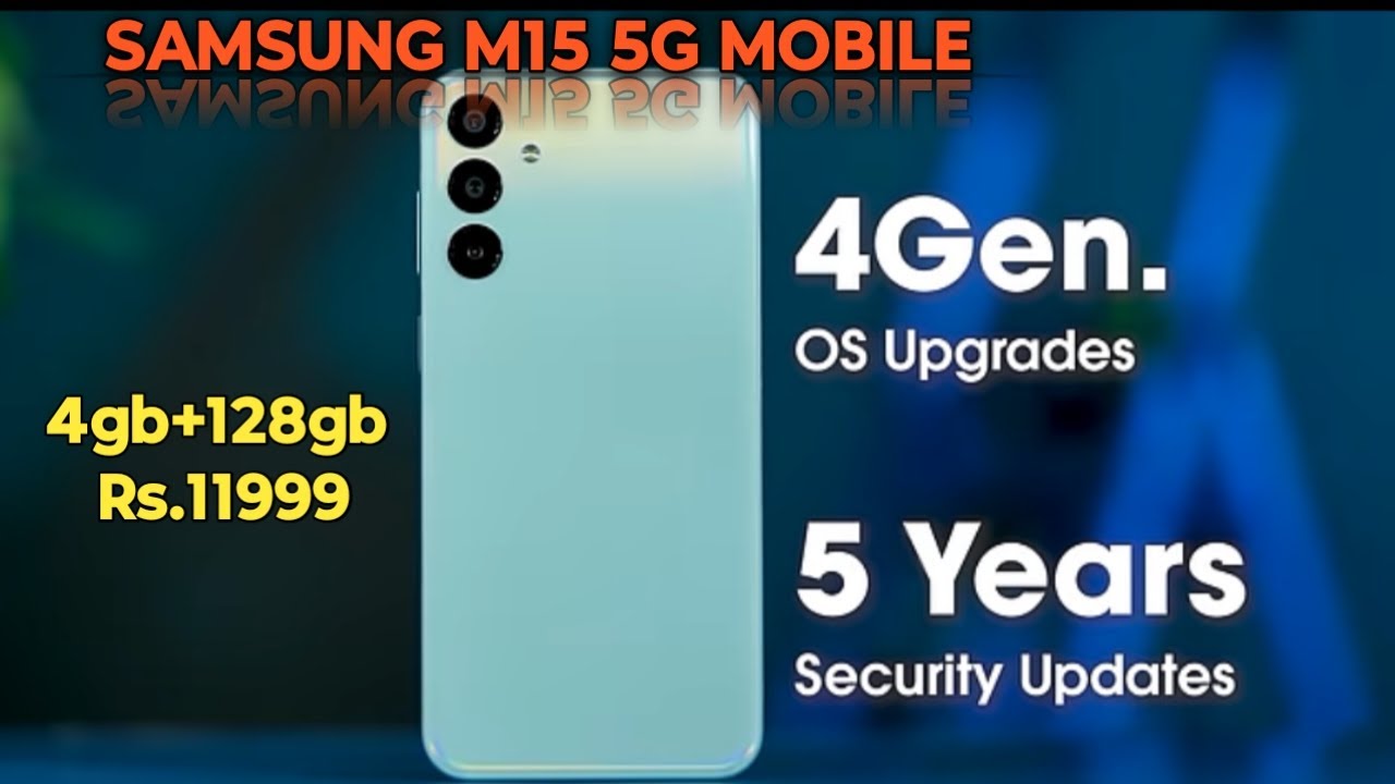 Samsung Galaxy M15 5g mobile unboxing - YouTube