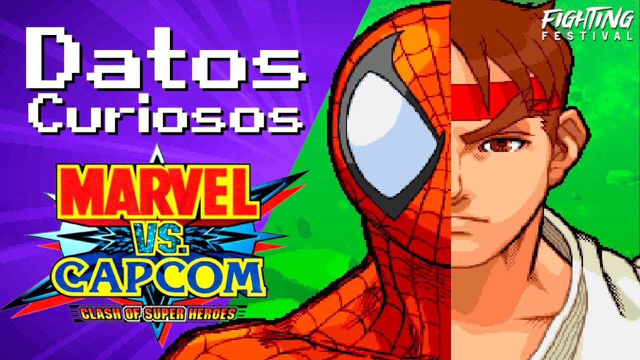 Curiosidades De Marvel Vs Capcom Clash Of Super Heroes Youtube