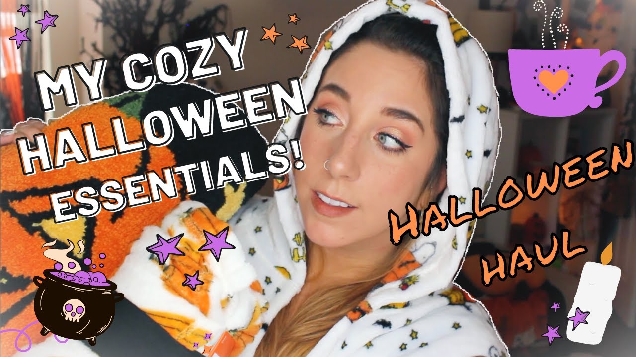 MY COZY HALLOWEEN ESSENTIALS FOR A SPOOKY SPACE! HALLOWEEN DECOR ...