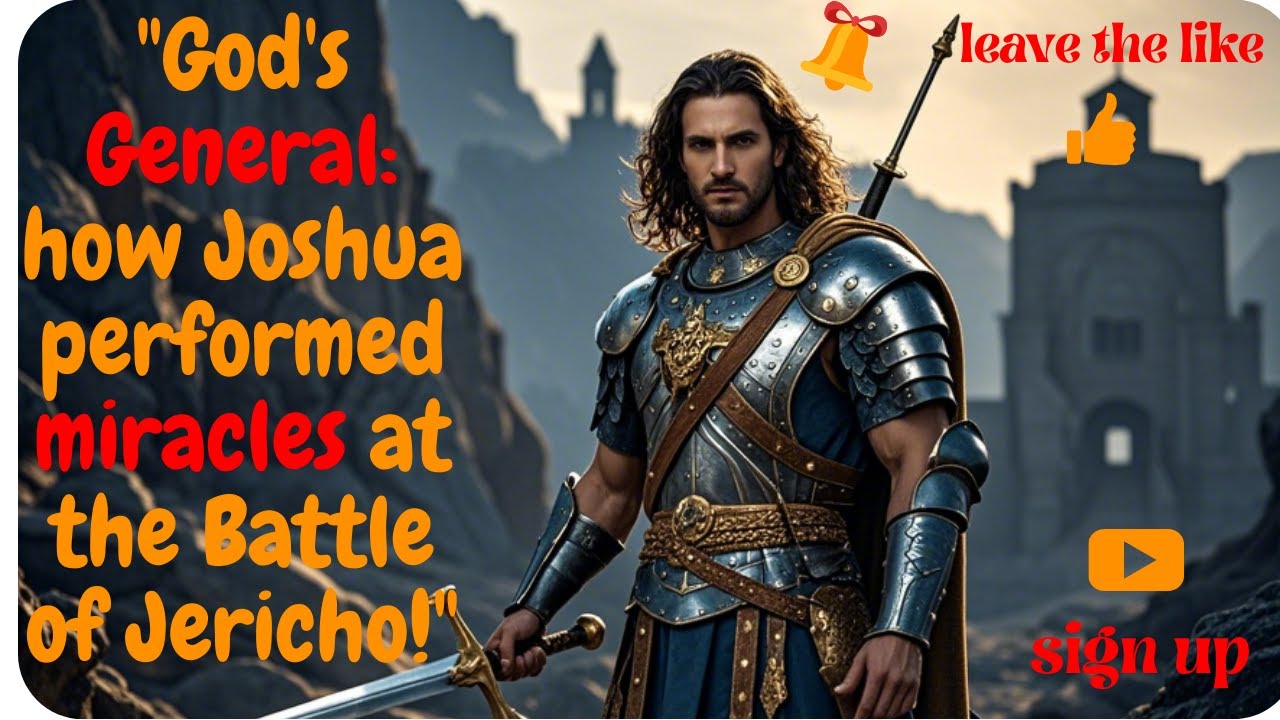 "God's General: how Joshua performed miracles at the Battle of Jericho ...