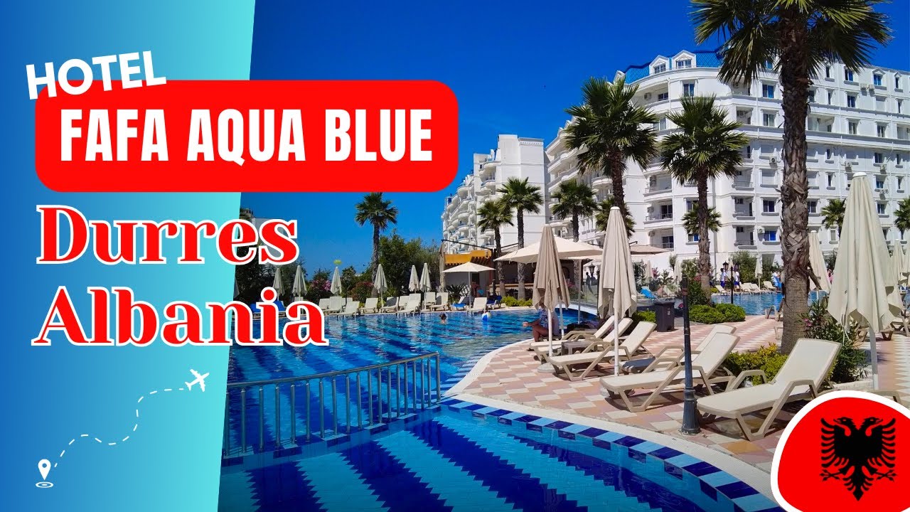 Hotel Fafa Aqua Blue - Durres - Albania | Mixtravel.pl - YouTube