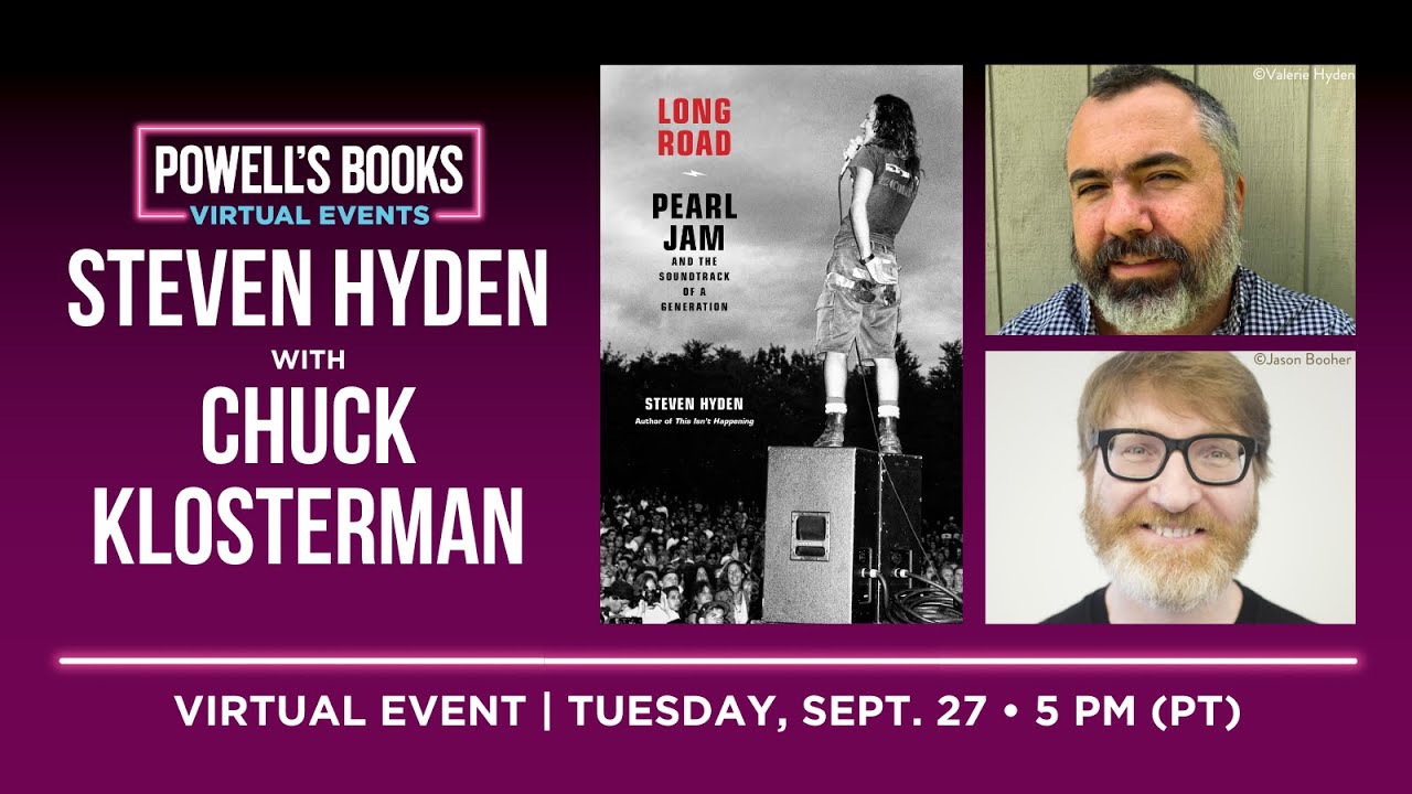 Steven Hyden presents Long Road in conversation with Chuck Klosterman ...