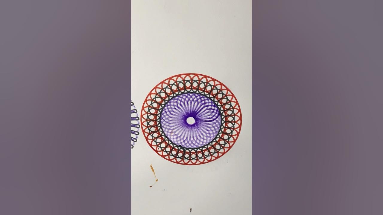 "Creating Mesmerizing Spirograph Patterns" #spirograph #satisfying #asmr #relaxing #shorts #usa ...