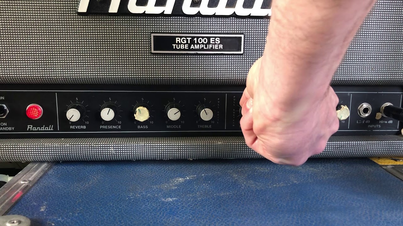 Randall RGT 100 ES Amp Demo - YouTube