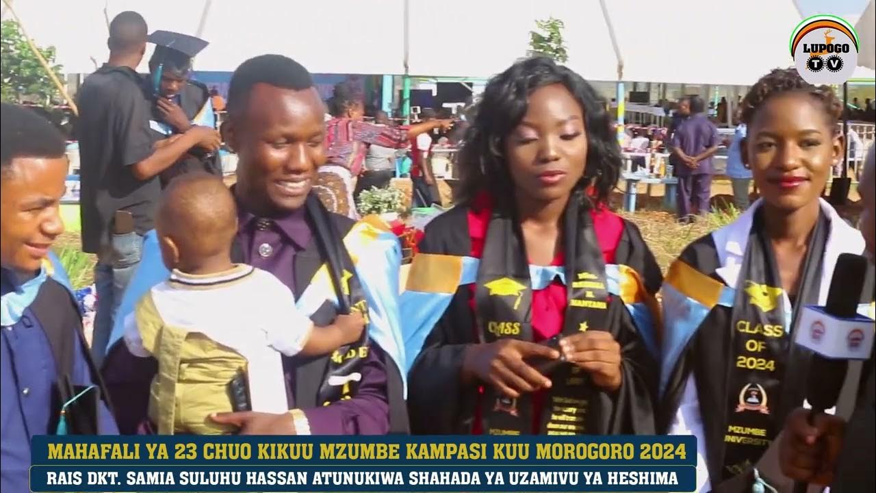 MAHAFALI YA 23 CHUO KIKUU MZUMBE KAMPASI KUU YA MOROGORO 2024/MGENI MAALUMU NI MHE. RAIS DKT ...