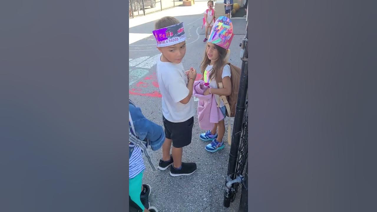 Marianna's First Day of JK - YouTube