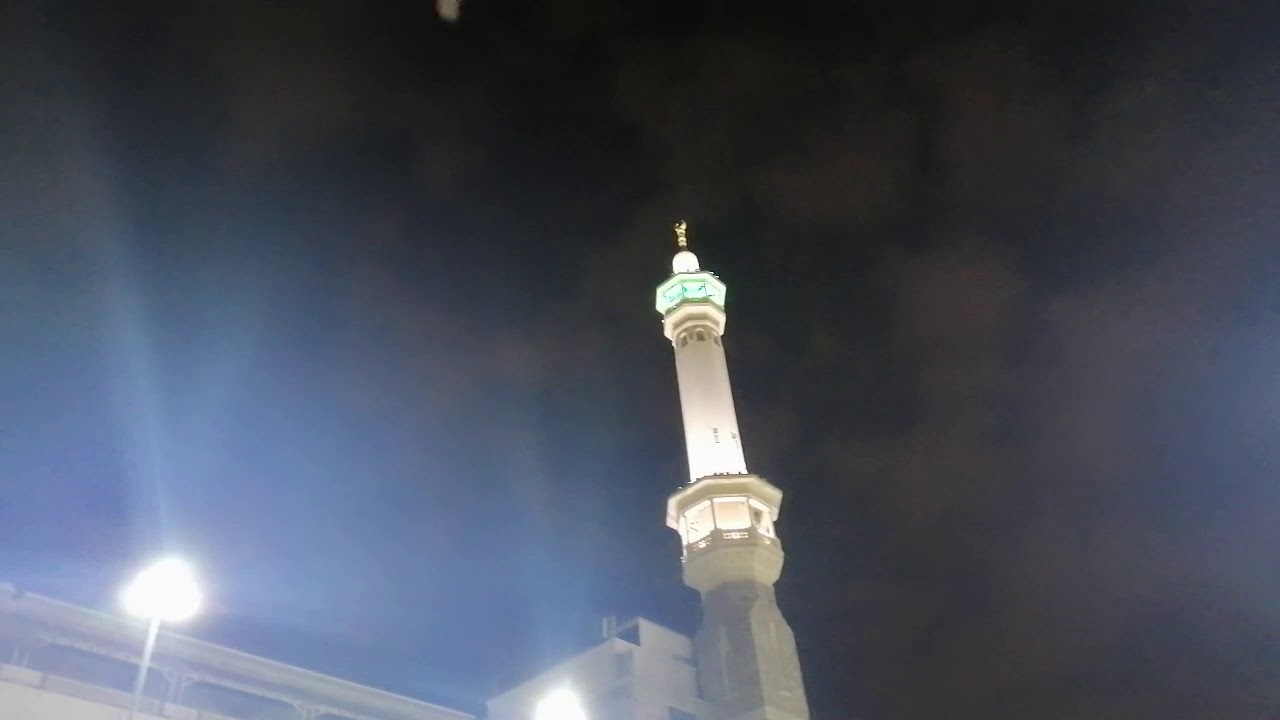 Way to Haram (Baitullah Shareef, کعبہ) night view beautiful Holy Makkah ...