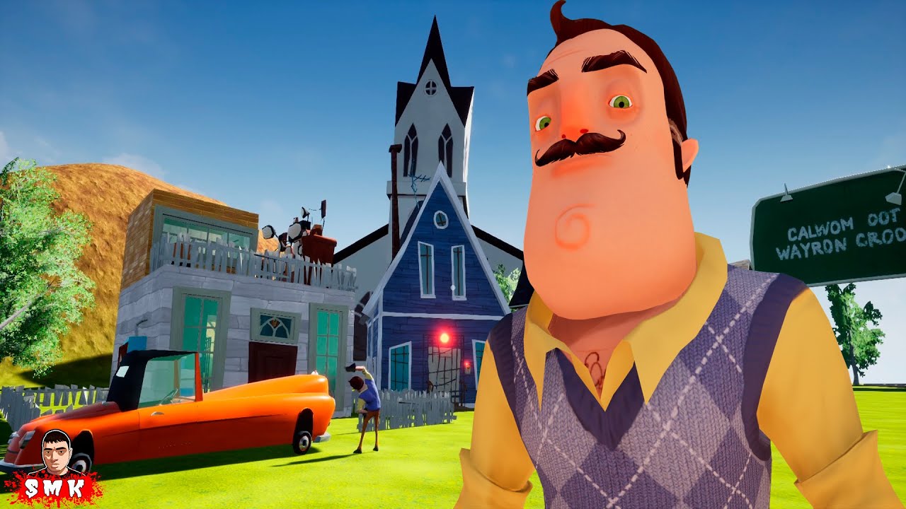 ШОУ ПРИВЕТ СОСЕД!МАЛЕНЬКАЯ КАМОРКА ВАСИЛИЧА!ИГРА HELLO NEIGHBOR MOD KIT ...