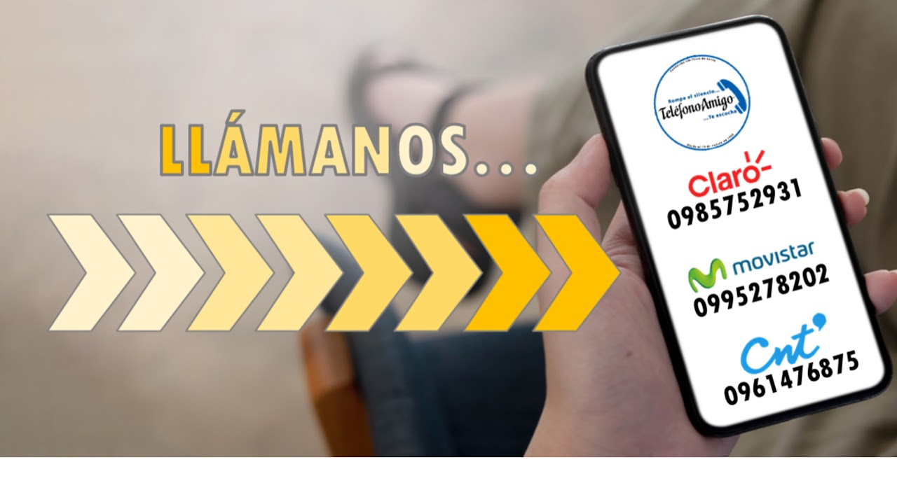 ☎️¿QUIÉNES SOMOS? EL TELÉFONO AMIGO TE ESCUCHA📞 - YouTube