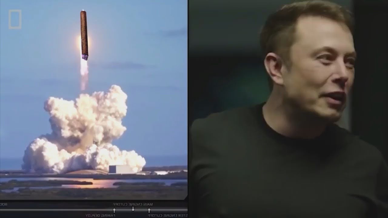 Elon Musk hitting a blunt - YouTube