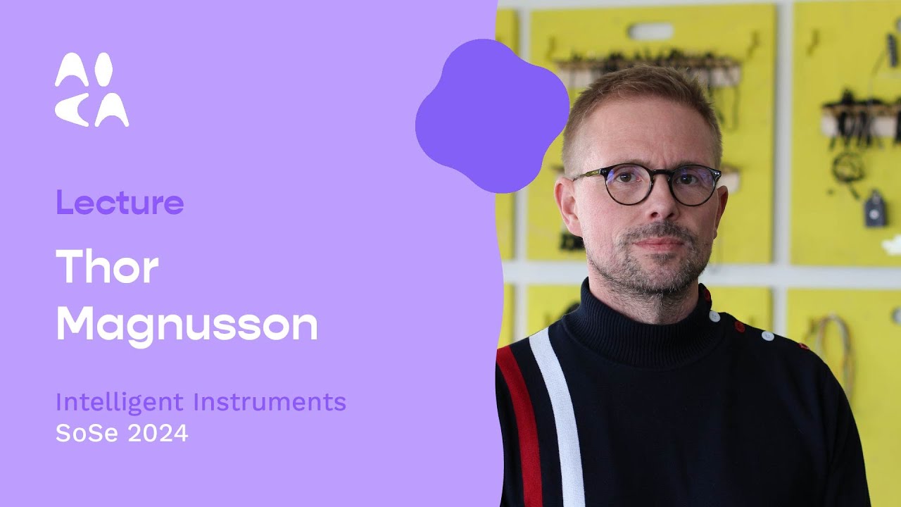 Lecture Series AICA: music – Thor Magnusson - YouTube