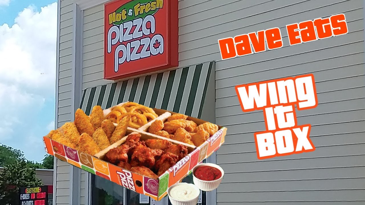 Pizza Pizza Wing It Box - YouTube