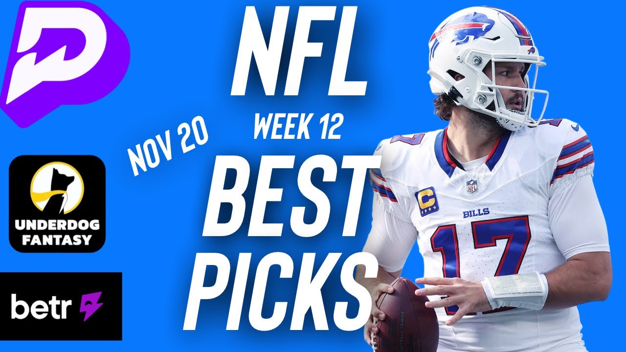 PrizePicks NFL Thursday Best Player Prop Bets 11/20/25 Best NFL PICK ...