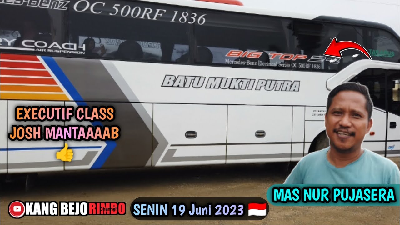Mercy OC 500RF 1836- Batu Mukti Tentrem Bus Mewah Rimbo Bujang Jogja 🇮🇩 ...