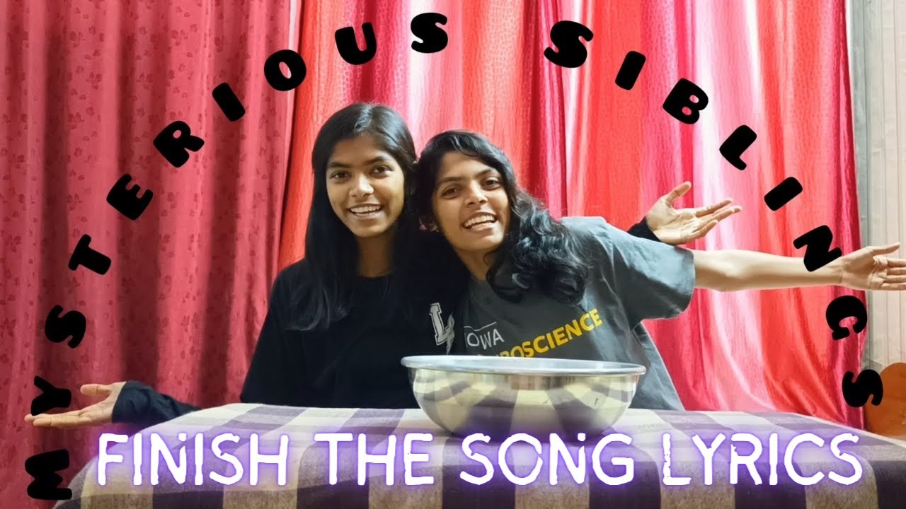 Complete the lyric challenge!! Finish The Song Lyrics || Mysterious ...