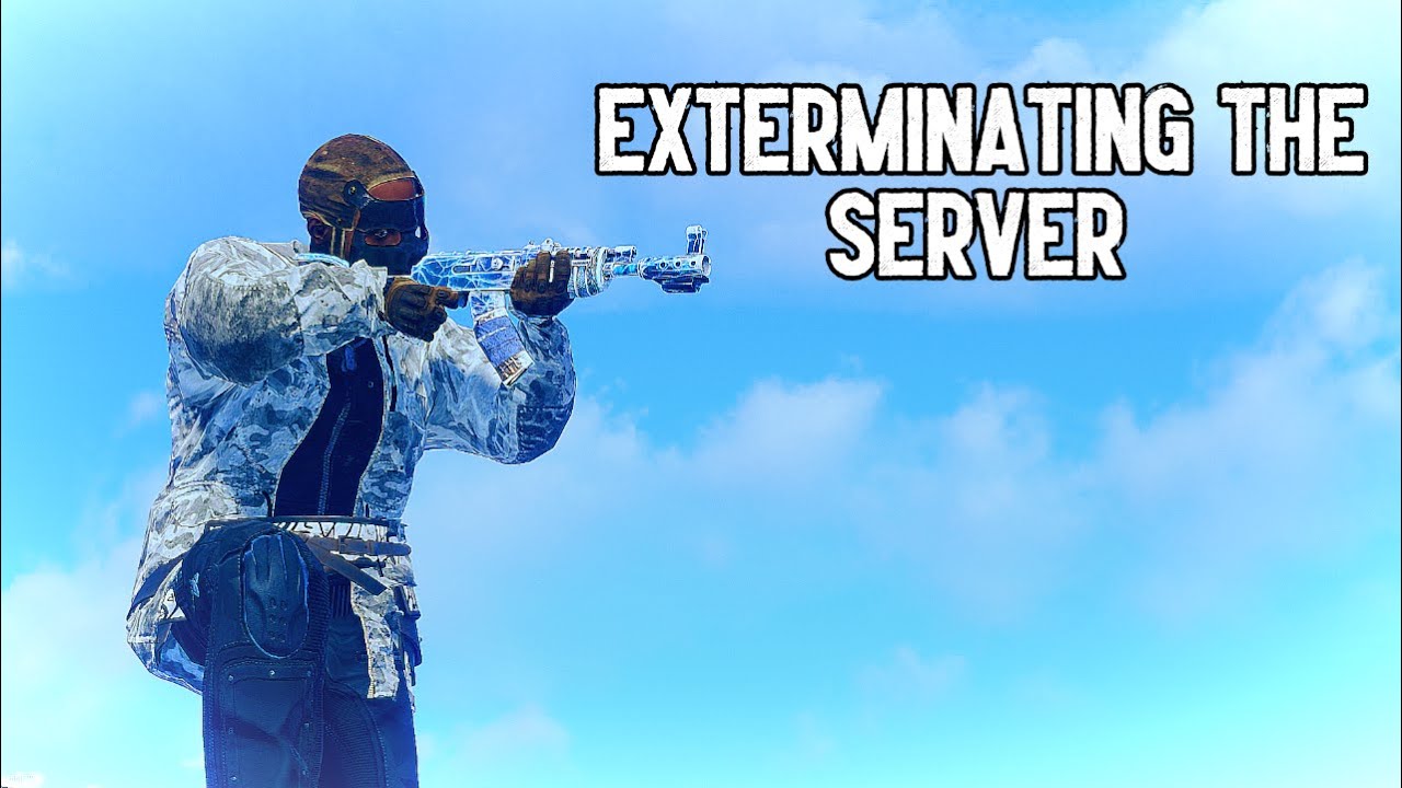 Exterminating The Server | 11 Boxes of Aks | Rust PvP - YouTube
