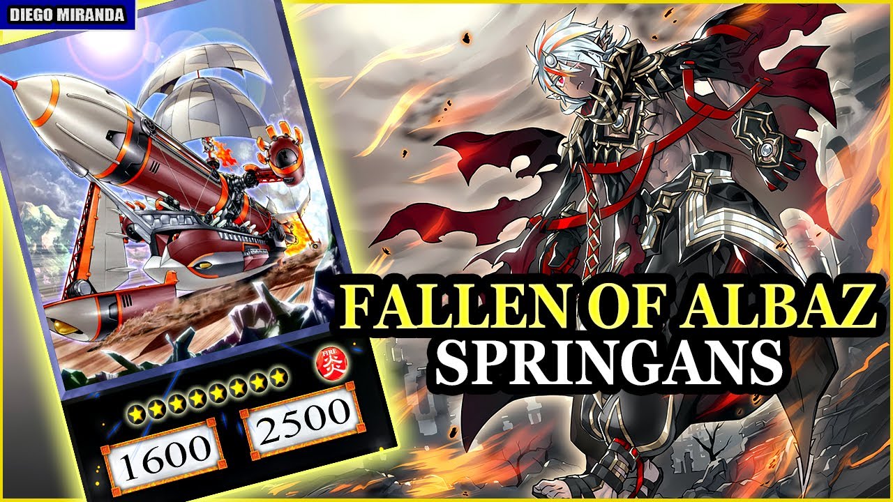 SPRINGANS FALLEN OF ALBAZ DOGMATIKA É INSANO DEMAIS!! DECK ANTI-META - Yu-Gi-Oh! Duel Links ...