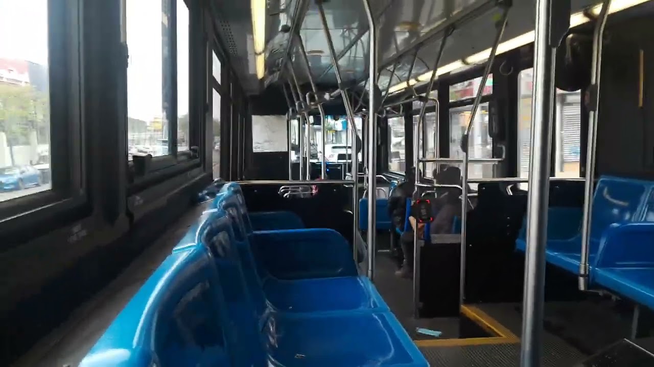MTA Bus Onboard: 2006-2007 Orion VII OG HEV 3781 Q110 - YouTube