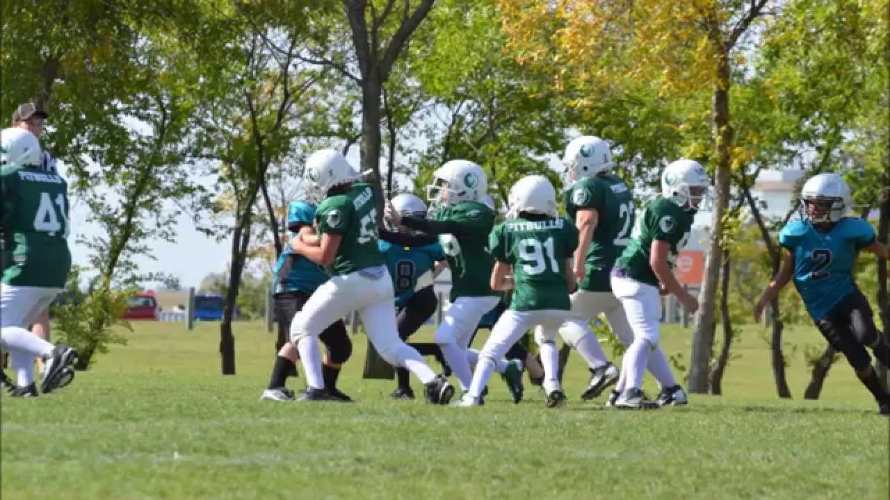Atom Portage Pitbulls Vs Steinbach Raiders 2013 - YouTube