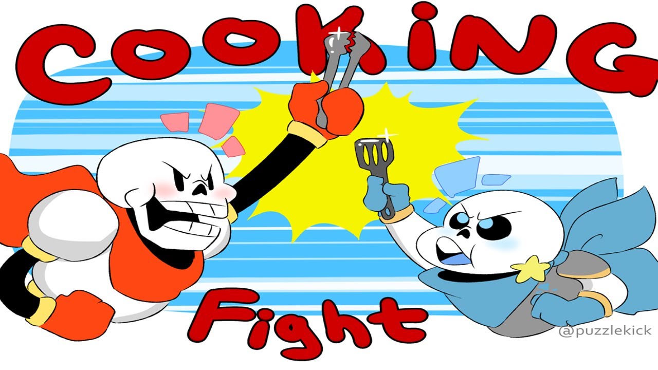 Cooking Fight [Undertale Comic Dub] ((ft .UnderSoul)) - YouTube