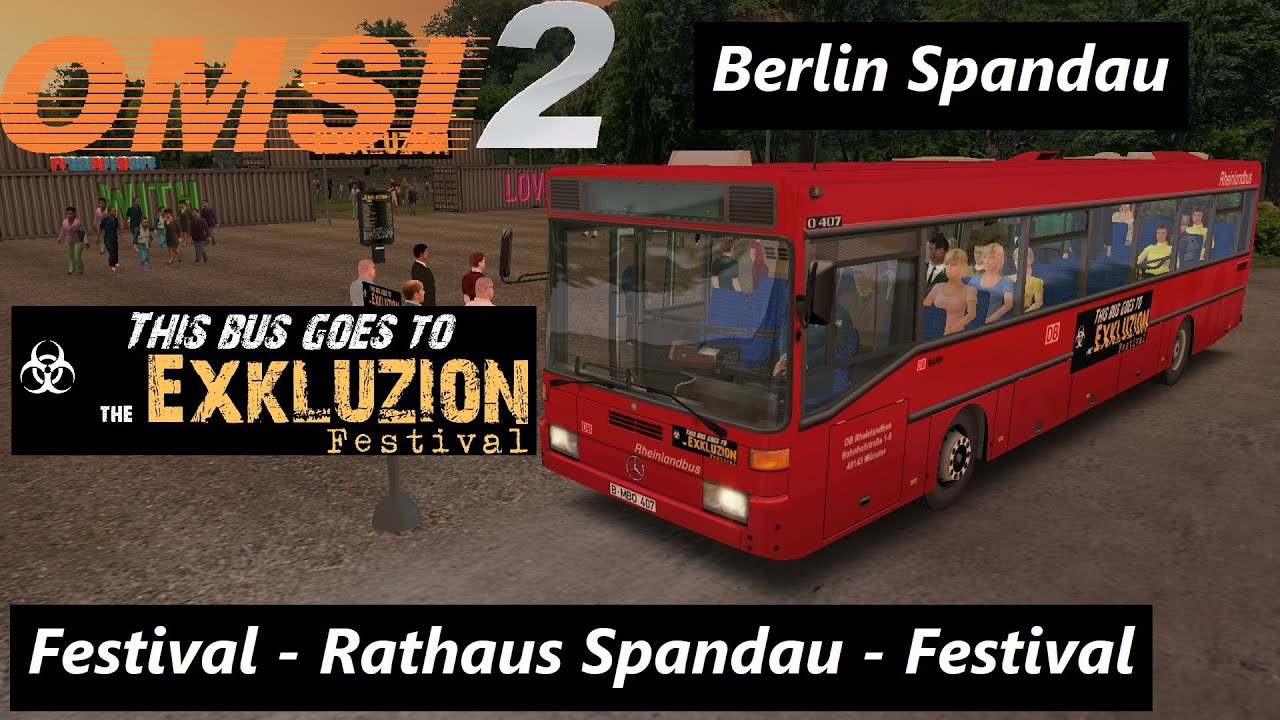 Berlin Spandau - Navette Exkluzion Rathaus Spandau - Mercedes O407 ...