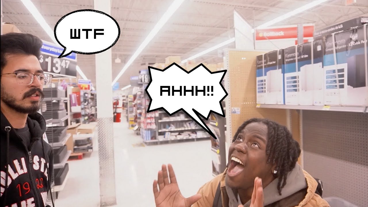 Screaming in Stores Prank!!! - YouTube