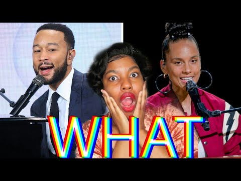 John Legend vs Alicia Keys : BATTLE ON IG LIVE (REACTION) - YouTube