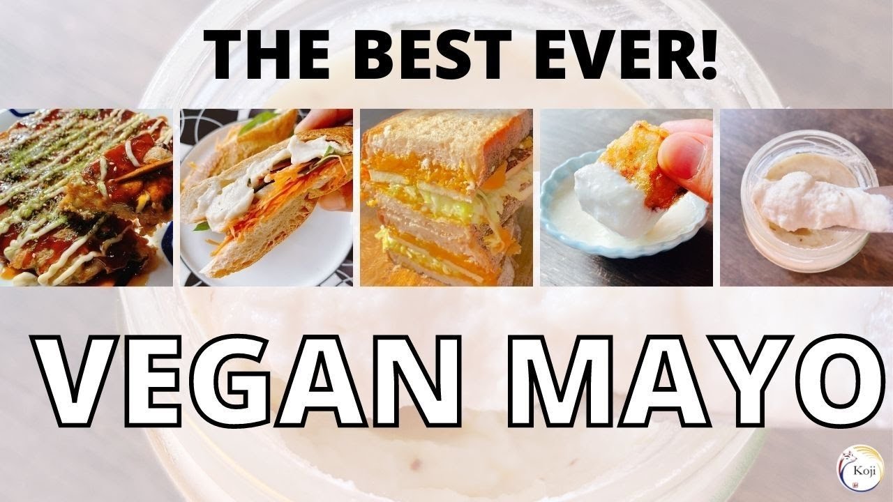 THE VEST EVER VEGAN MAYO - Just mix! It takes 3 minutes! - - YouTube