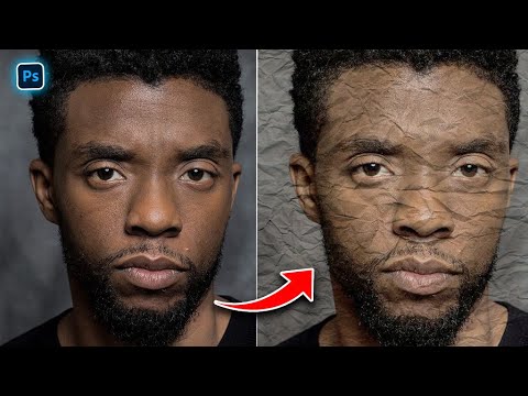 how to create a crumpled paper effect in photoshop | crumpled paper ...